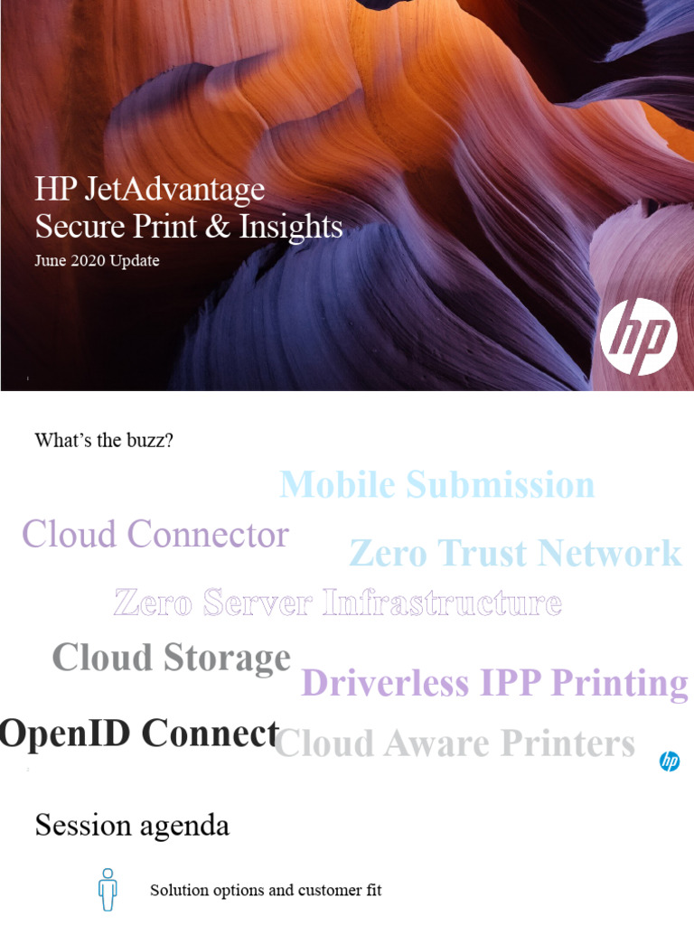 HP Insights & Secure Print - July 2020 - V2 | PDF | Cloud Computing | Mobile App