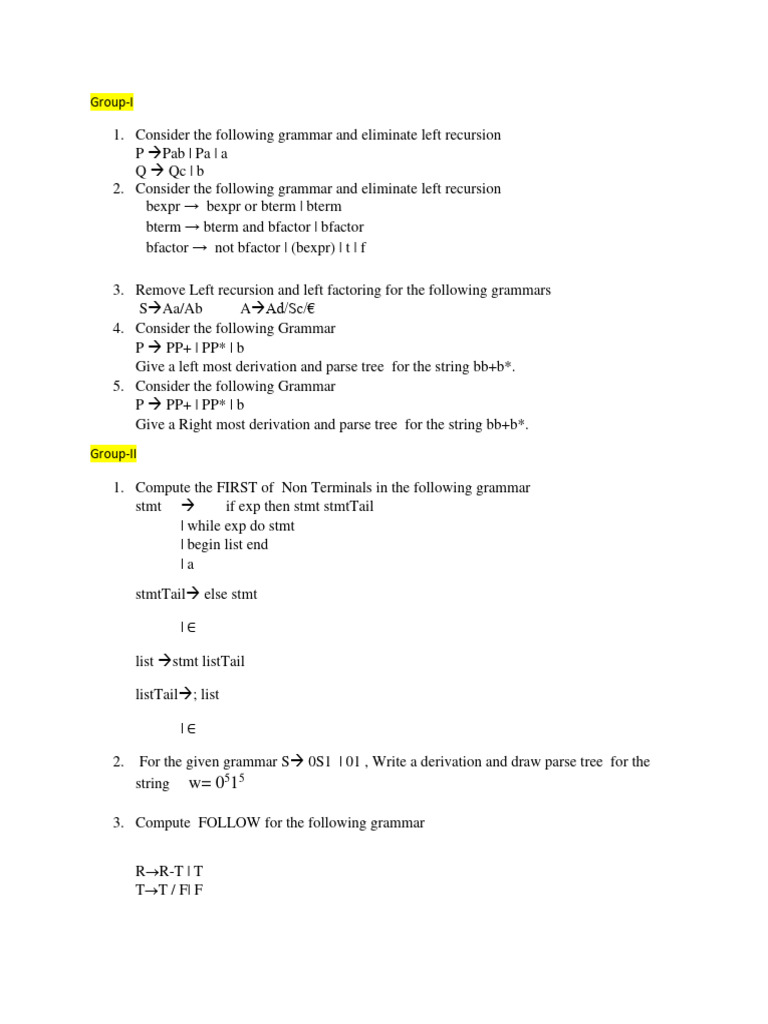 CT2 Part B Questions | Download Free PDF | Mathematical Logic | Syntax