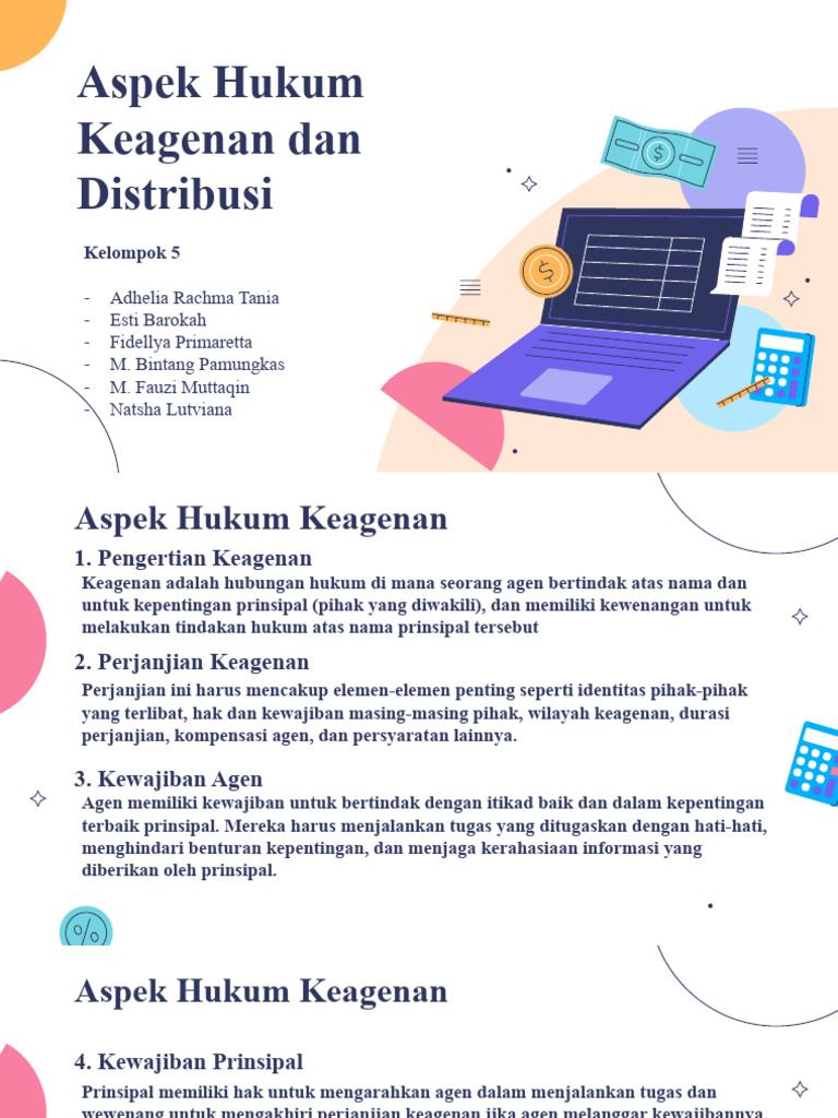 Hukum Keagenan Dan Distribusi | PDF