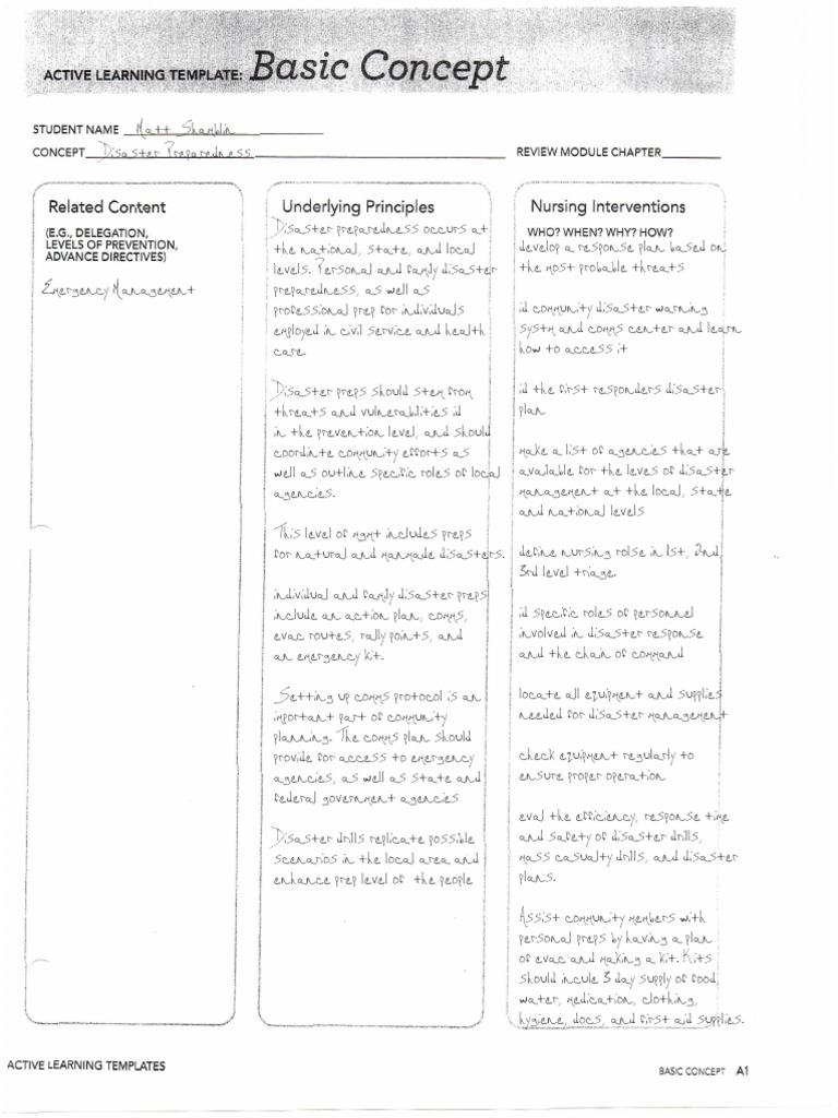 Disaster Prep Basic Concept | PDF | Emergency Management | Risk Management