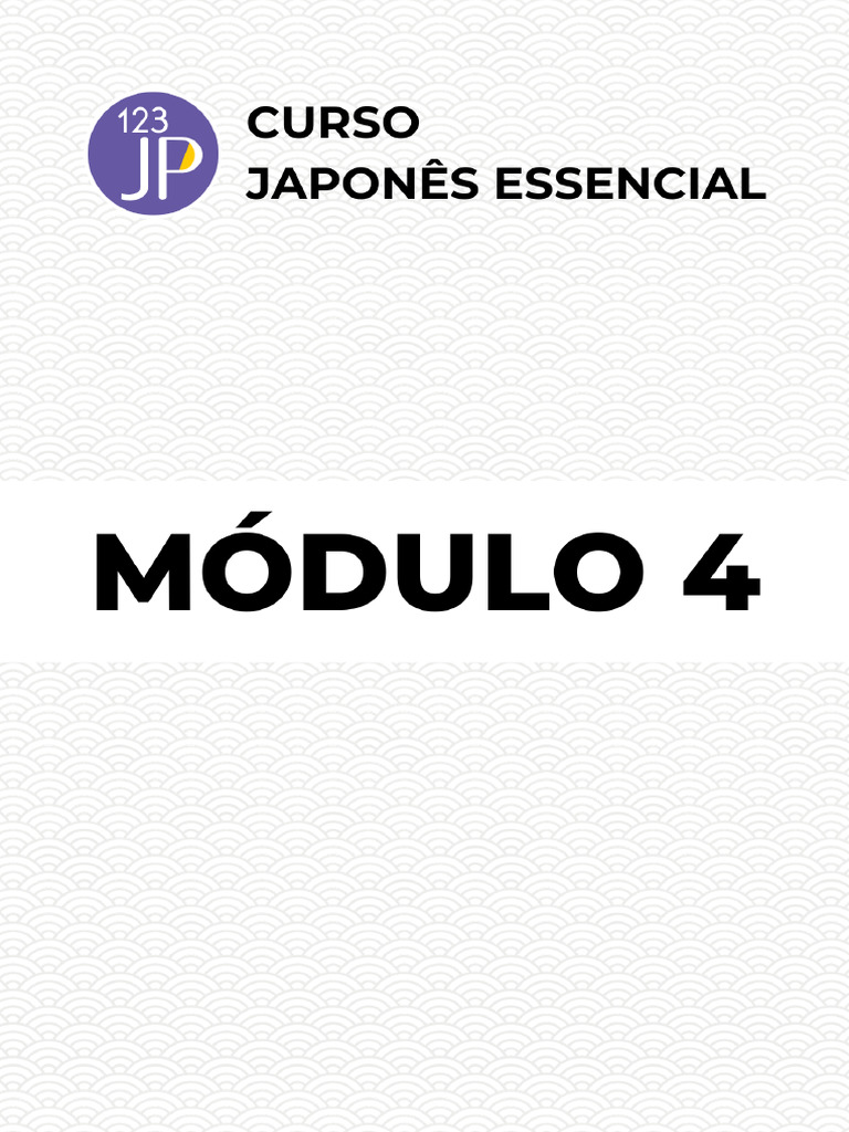 JPNE M04+-+Apostila | PDF | Kanji | Japonês (idioma)
