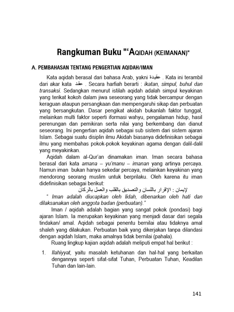 Rangkuman Buku. Tugas 01 | PDF