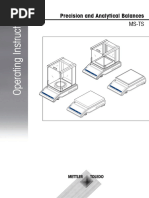 Mettler Toledo Microbalances Instruction Manual - XPR2 - XPR2U - XPR6U ...