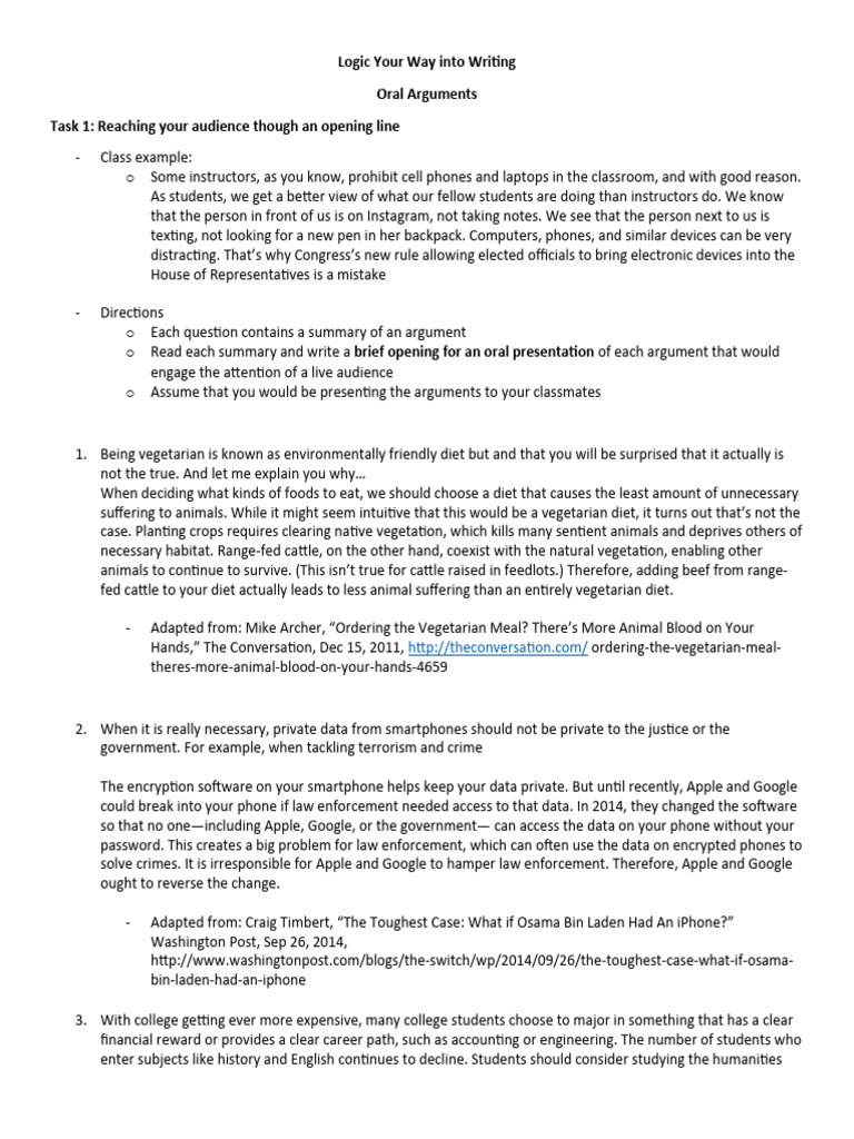 Oral Arguments | PDF | Autism Spectrum | Huckleberry Finn