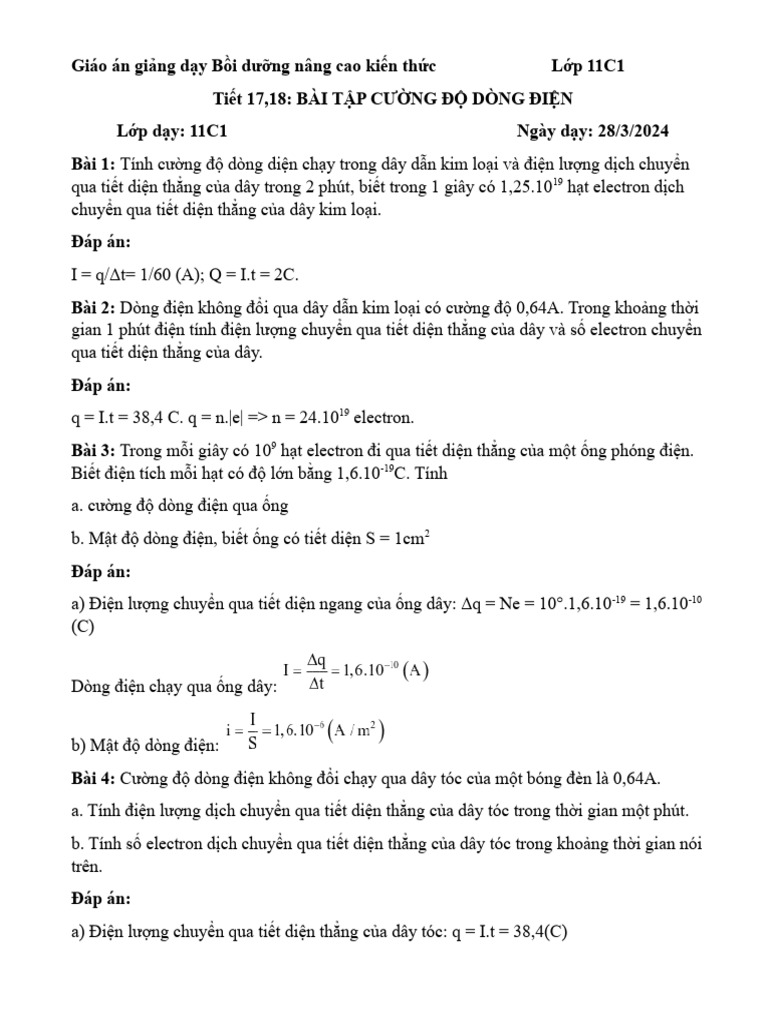 BDNCKT HKII 11C1 Tuan 9 | PDF