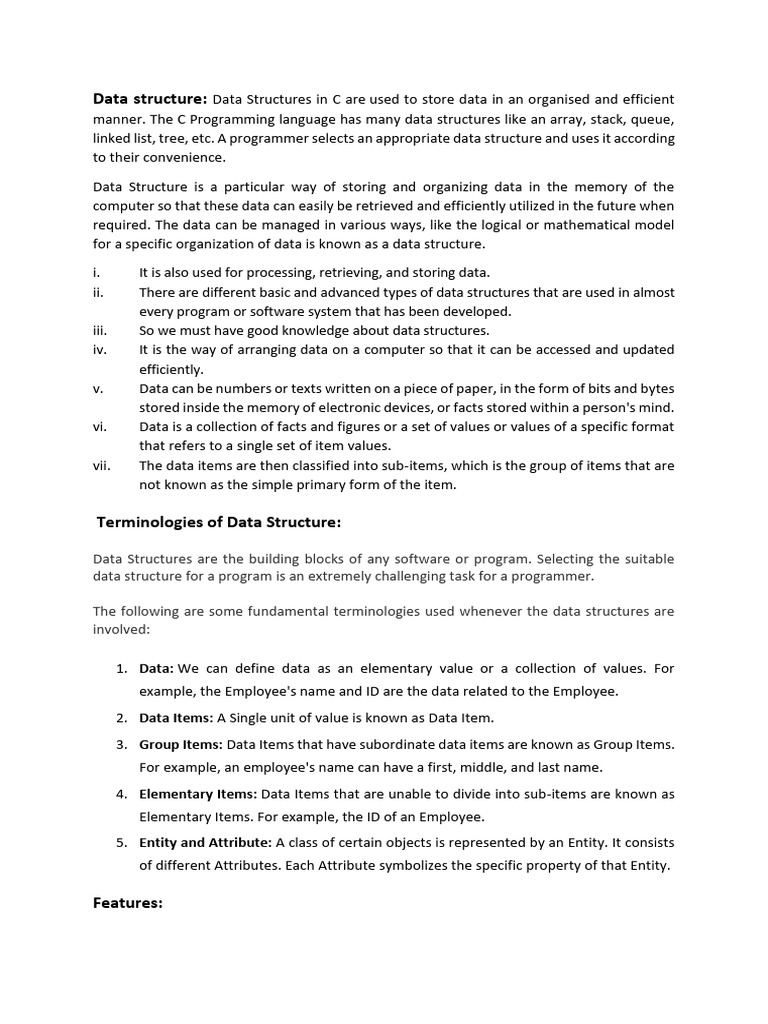 Data Structure Unit Ii Pdf Data Structure Software