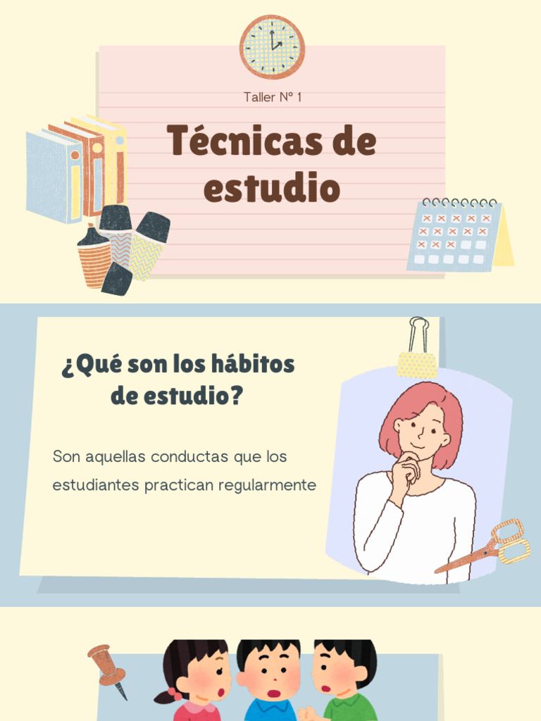 Hábitos y Técnicas de Estudio Efectivas | PDF