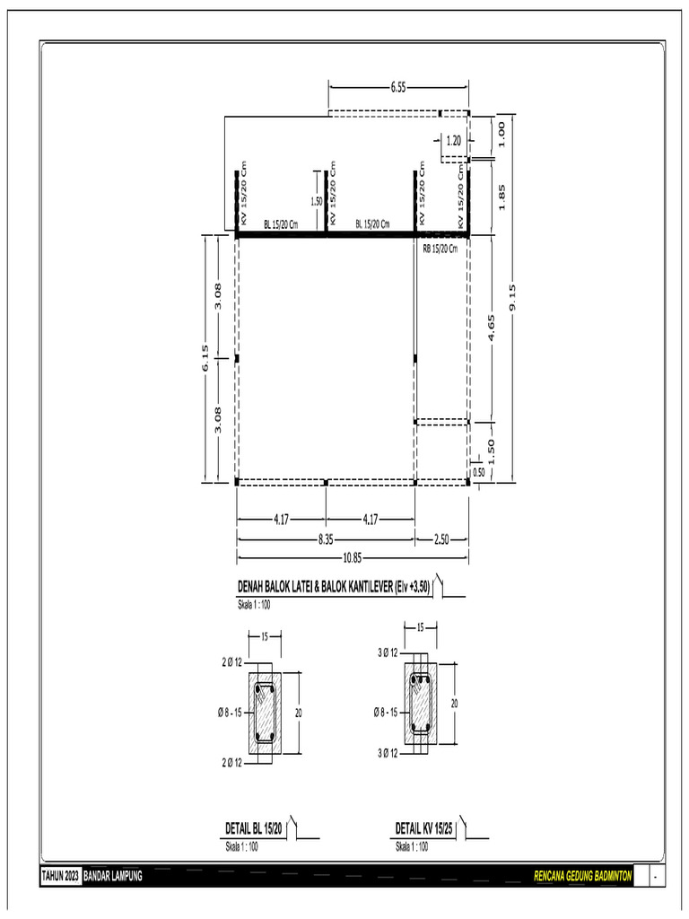 Kuda2 Dan Rencana Balok | PDF