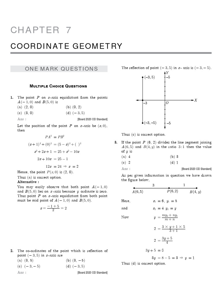 Coordinate Geometry | PDF | Triangle | Euclidean Geometry