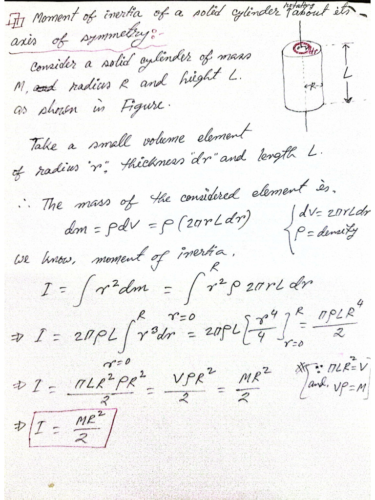 MABn_Lec 17 & 18_Rotational Inertia-Parallel axis Theorem & Application ...