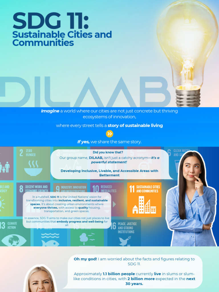 SDG 11-Sustainable Cities and Communities | PDF | Sustainability ...