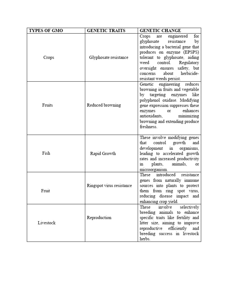 STS GMO | PDF | Genetically Modified Organism | Biotechnology