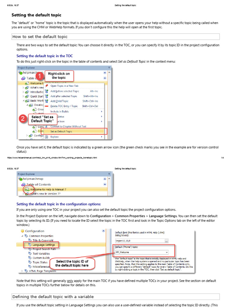 Setting The Default Topic | Download Free PDF | System Software | Computer Science