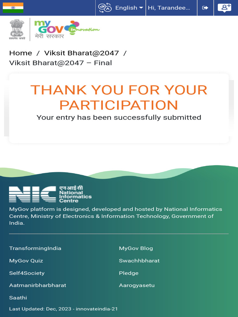 Viksit Bharat@2047 - Final - Innovate India | PDF Viksit Bharat@2047 - Final - Innovate India | PDF