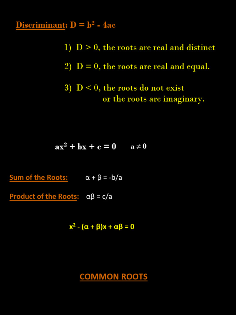 Maths Total Formulae | PDF | Teaching Methods & Materials