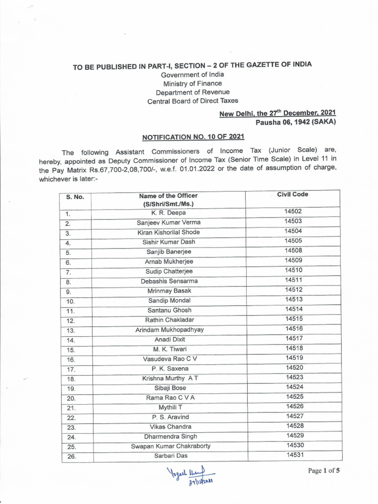 STS Notification No.10 of 2021 | PDF | Government Finances | Government ...