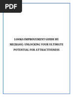 Looksmaxxing Guide | PDF | Dietary Supplements | Vitamin