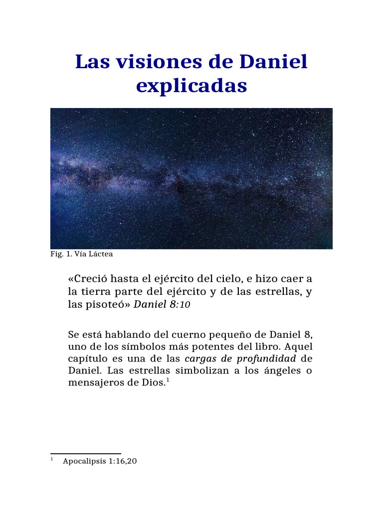 Las Visiones de Daniel Explicadas | PDF | Nabucodonosor Ii | Daniel ...