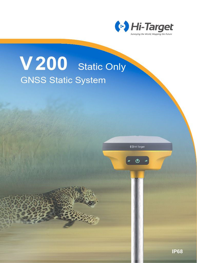 V200 GNSS Static Only 2 | PDF | Mobile Technology | Computer Engineering