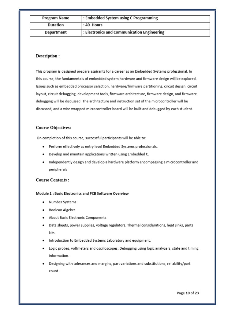 Embeeded Using C 2 4 | PDF | Microcontroller | Embedded System