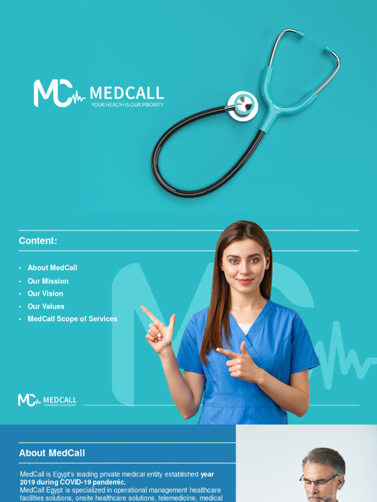 Presentation Medcall (22 DECEMBER) | PDF | Health Care | Mental Health