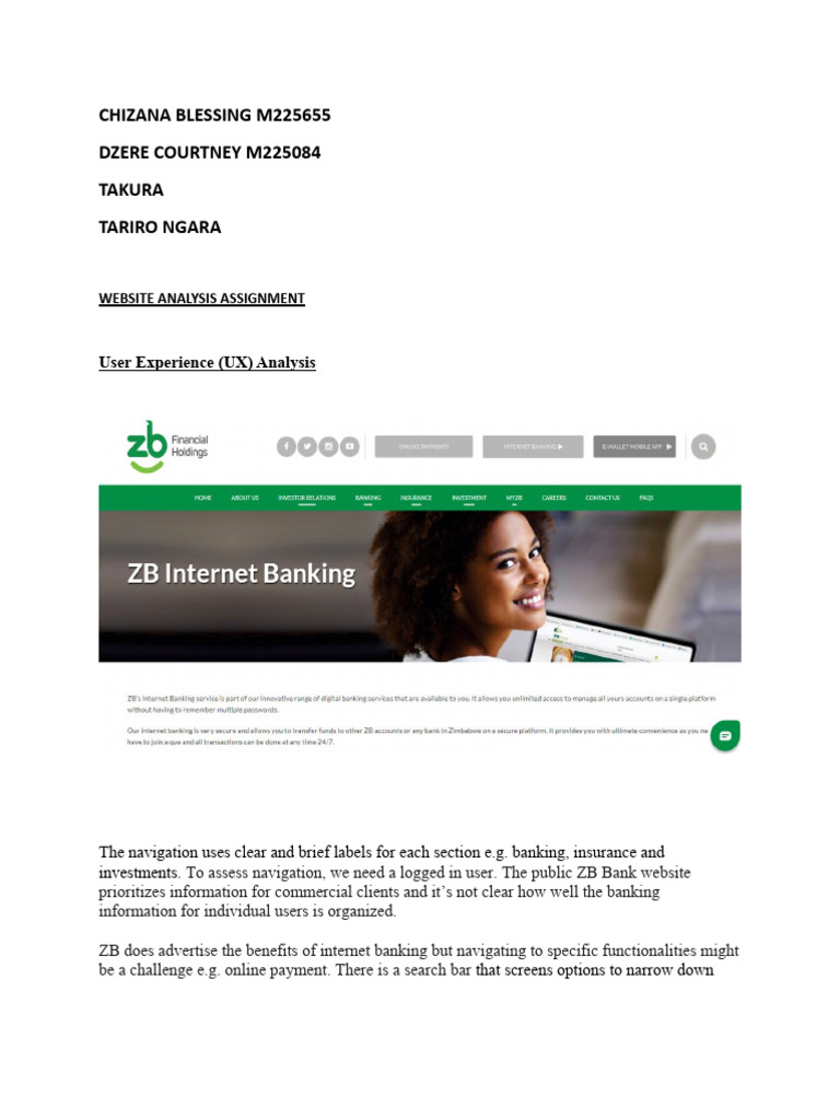 Website Analysis | PDF