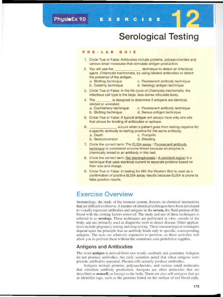 Module I Lab14 Dent Physioex Exercise12 Activity3 | PDF