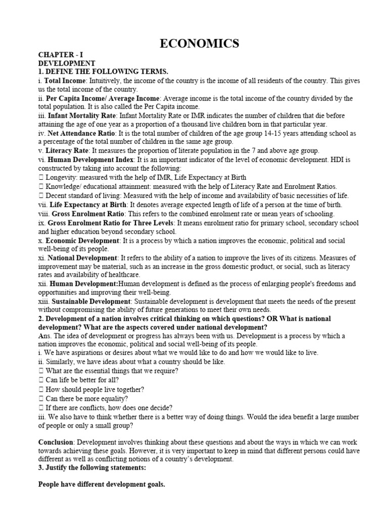 ECONOMICS (1) | PDF | Developing Country | Obesity