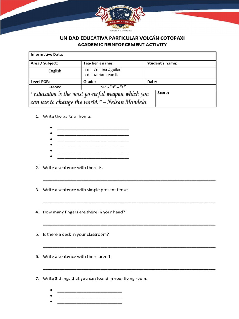 2nd ACADEMIC REINFORCEMENT | PDF | Linguistic Typology | Languages