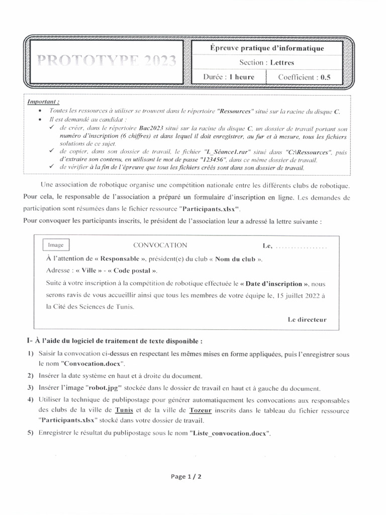 Prototype 2023 4lettres | PDF