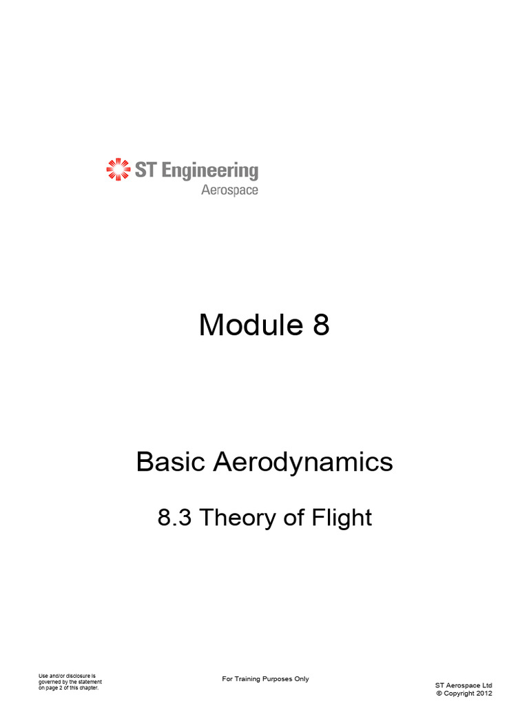 Basic Aerodynamics: 8.3 Theory of Flight | PDF | Flap (Aeronautics ...