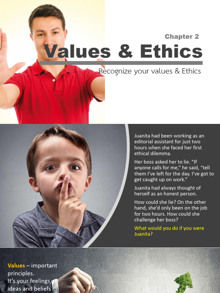 Chapter 2 Recognize your values and ethics | PDF | Social Justice | Justice