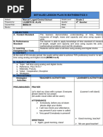 Grade 2 Math Lesson Plan: Week 6 | PDF | Multiplication | Mathematics
