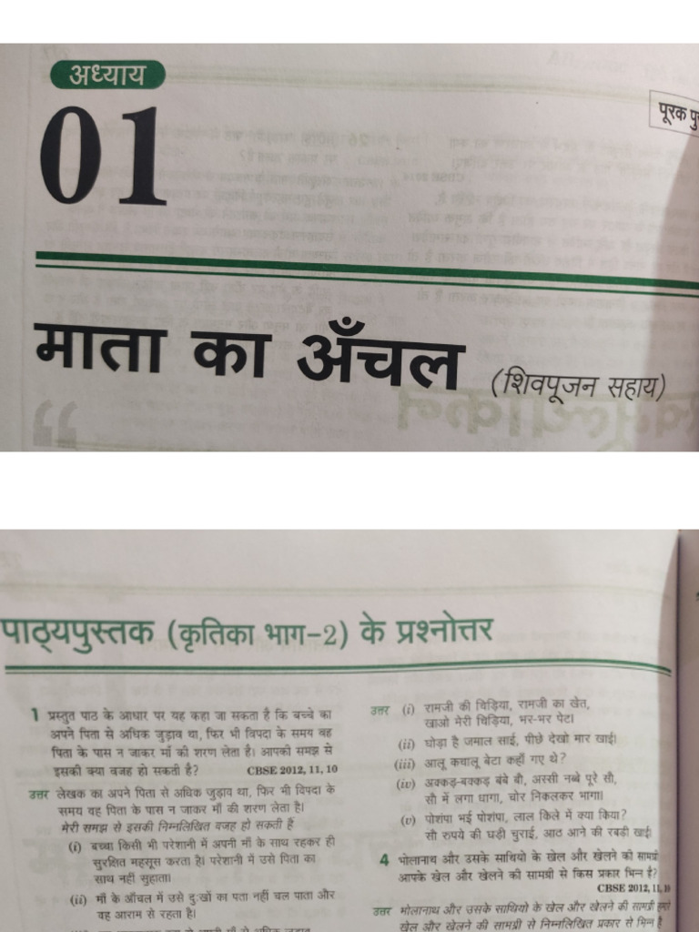 Mata Ka Anchal (1) - 1 | PDF