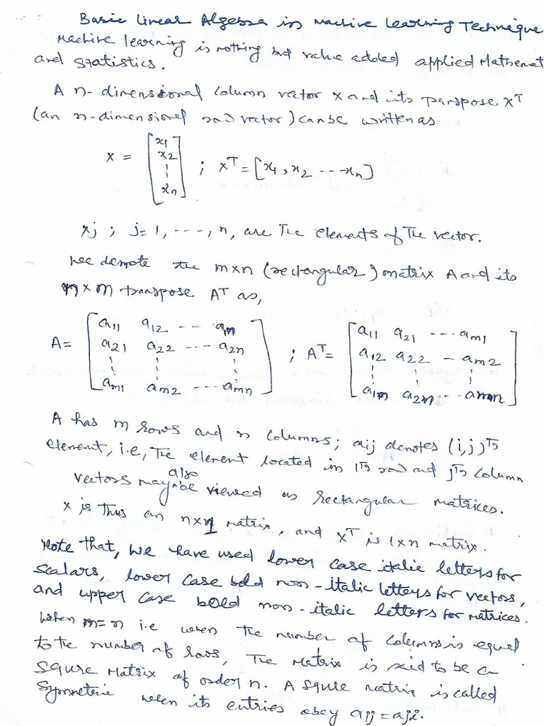 Linear Algebra | PDF