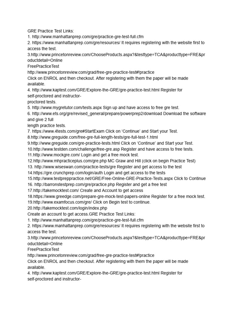 Test Series Links | PDF | Career & Growth | Computers