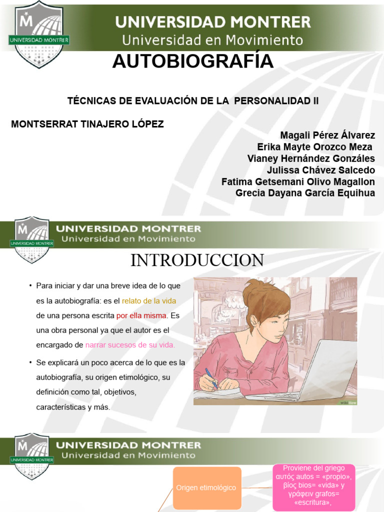 Guía Completa de Autobiografía Personal | PDF | Autobiografías ...