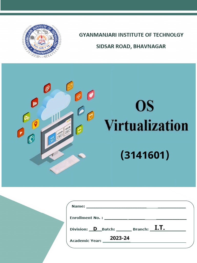Osv Lab Manual | PDF | Computer Engineering | Software Engineering