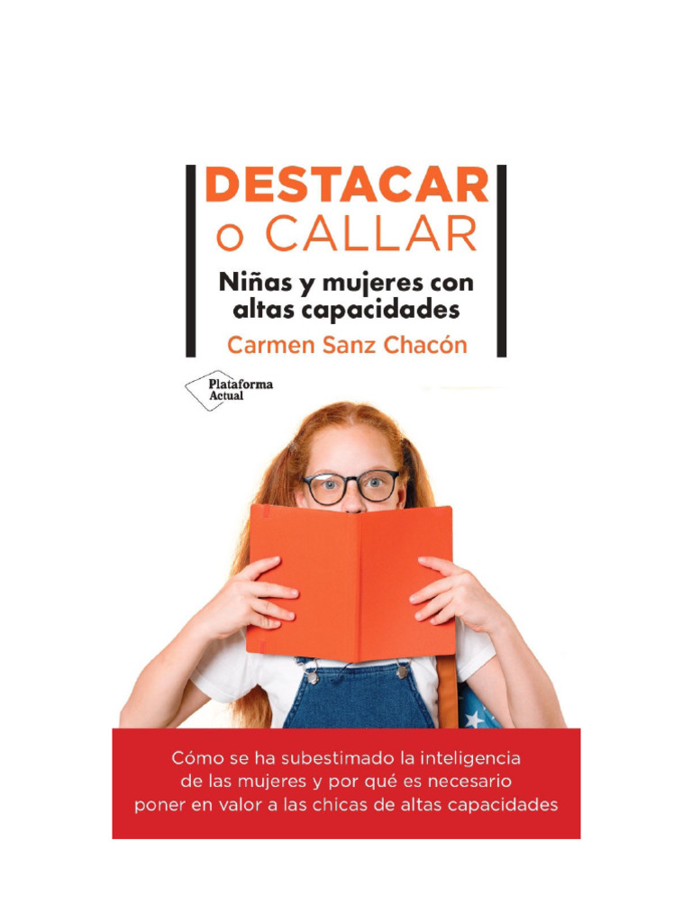 Destacar o Callar - Carmen Sanz Chacón | PDF | Dotamiento intelectual ...