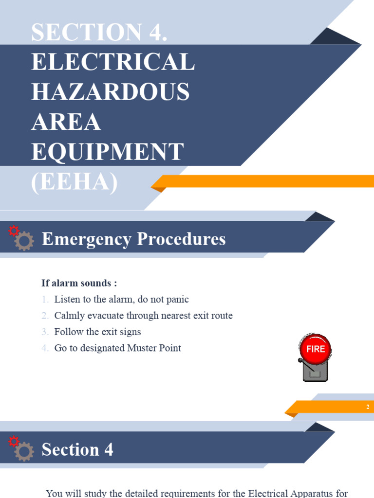 Opito EEHA Presentation Ex Haz Area Section 4 | PDF | Insulator (Electricity) | Electrical ...