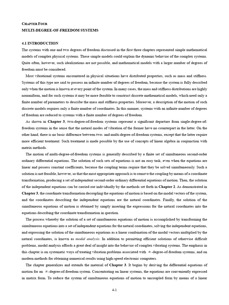 Chap04 (2019) | PDF | Eigenvalues And Eigenvectors | Matrix (Mathematics)