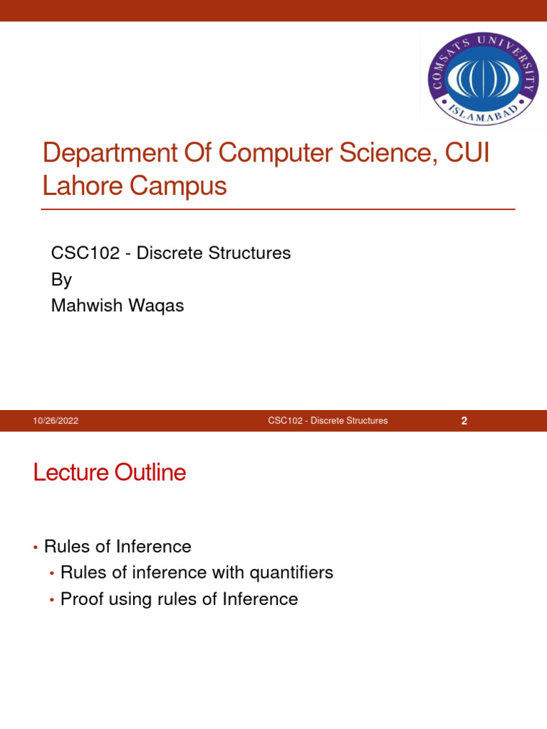 DS Lecture 6-1 | PDF | Syntax (Logic) | Mathematics