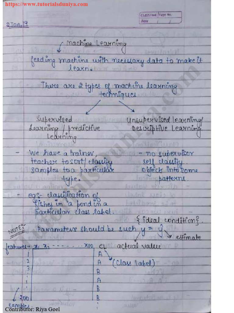ML Notes | Download Free PDF | Computer Programming | Machine Learning