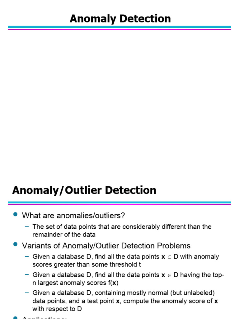 Anomaly or Outlier Detection | Download Free PDF | Outlier ... Anomaly or Outlier Detection | Download Free PDF | Outlier ...