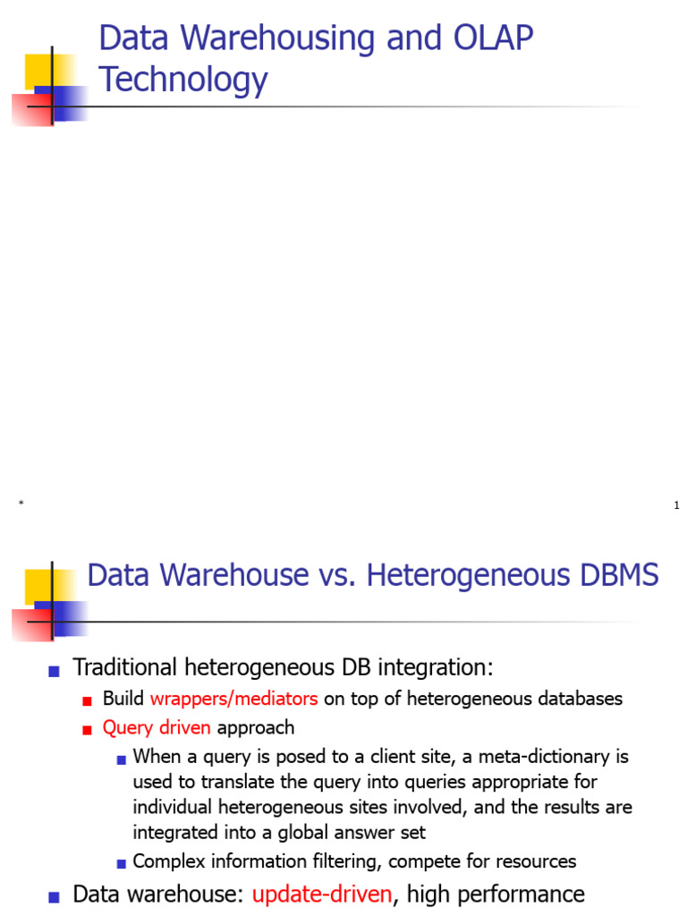 Data Warehouse | PDF | Data Warehouse | Databases
