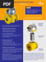 TBQS Quantometer: Gas Turbine Meter | PDF | Flow Measurement | Turbine