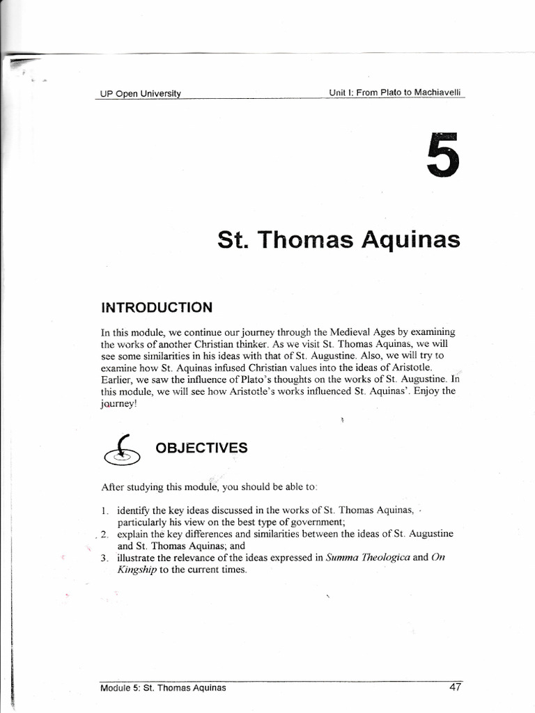 Aquinas | PDF | Thomas Aquinas | Reason