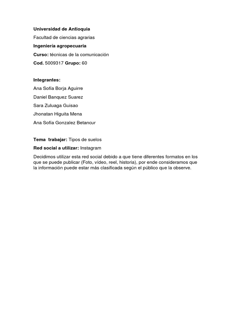 Tecn. Com. 1 Fichas | PDF | Suelo | Agricultura