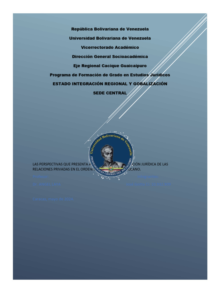 Relaciones Privadas en Venezuela-Angel Laya | PDF | Derechos humanos | Constitución