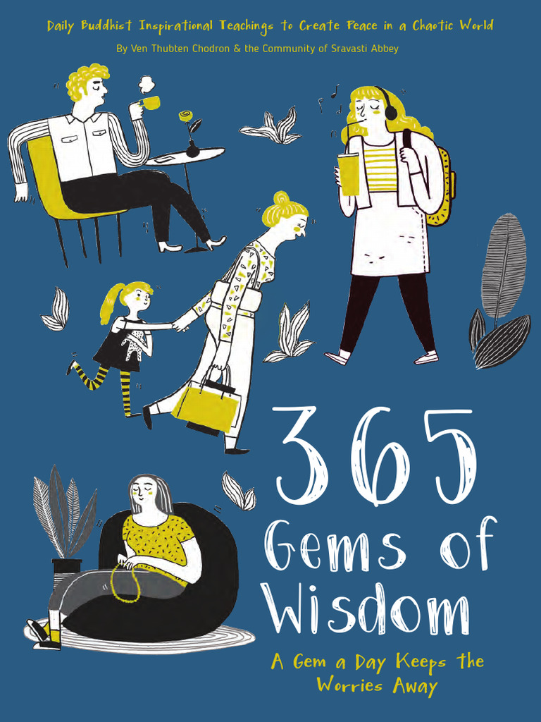 365 Gems of Wisdom - Comp - Secured | PDF | Thought | Bodhisattva